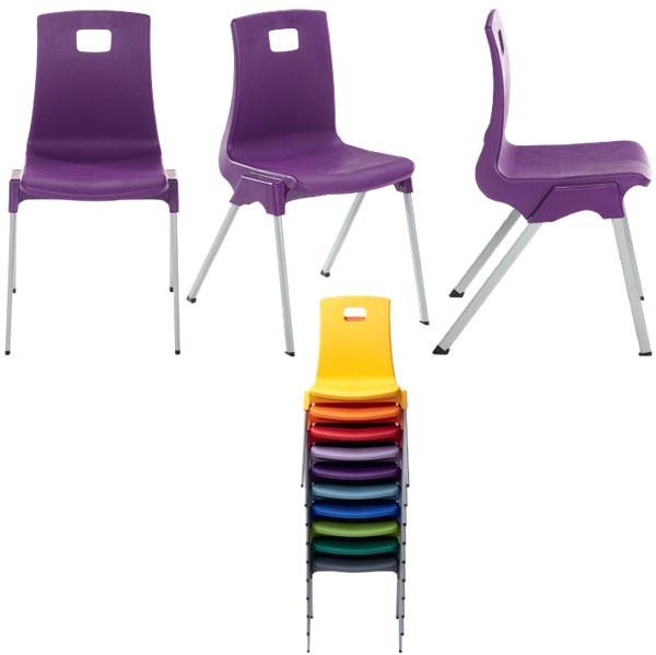 ST Classroom Chairs – Designed for Correct Posture & Durability
