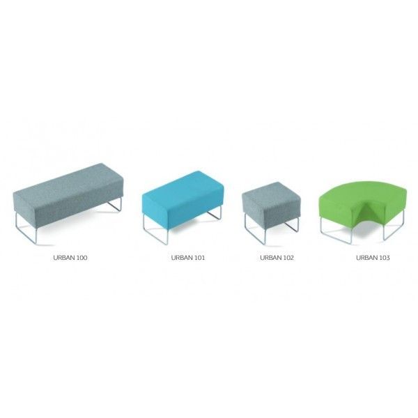 Urban Bench Modular Soft Seating System